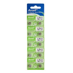 Accell - LR41 - Watch Battery Pack of 10 | Shop Today. Get it Tomorrow ...