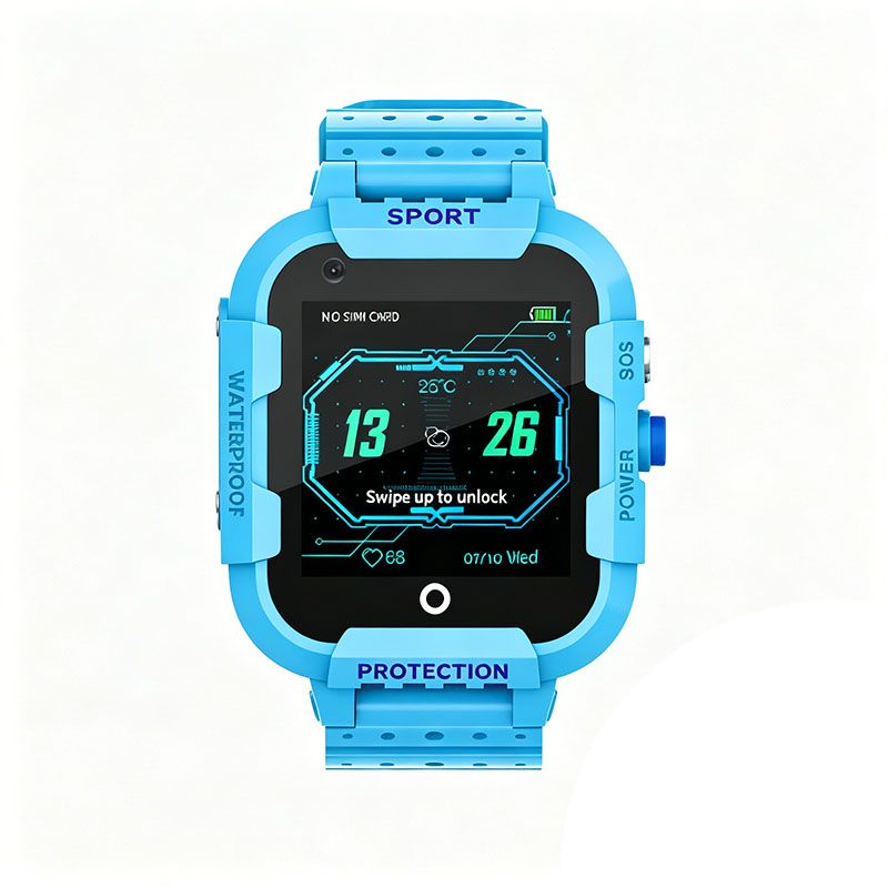 1.4'' Add Friend Music Player Early Education Kids Smartwatch Blue ...