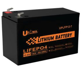 Lithium ion battery 12v 2nd Generation - UPOWA lithium battery -7AH -89 ...
