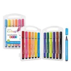 iWrite Colours Washable Triangular Koki Colouring Pens - Pack of 12 ...