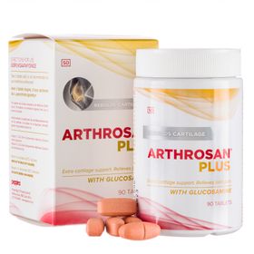 Arthrosan - Plus Extra Cartilage Support with Glucosamine - 90 Tablets ...