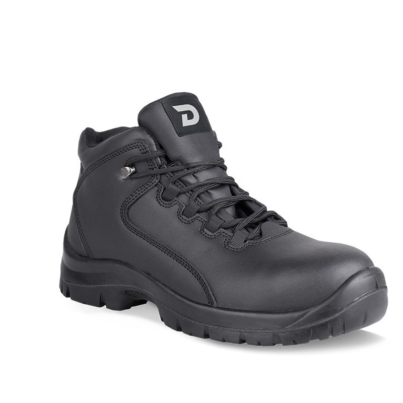 DOT Hiker Oil/Acid Safety Shoe Steel Toe Flexible Sole Black | Shop ...