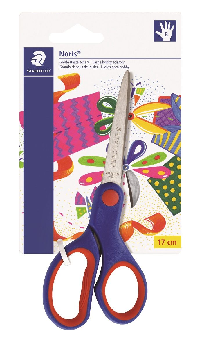 Staedtler Noris Club Medium Hobby Scissors - 17cm | Shop Today. Get it ...