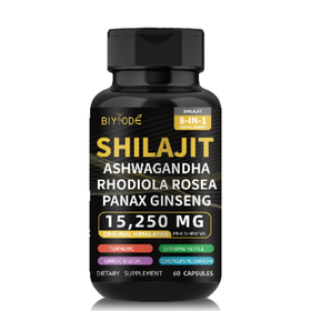 BIYODE 15250mg Pure Himalayan Shilajit Capsules | Shop Today. Get it ...