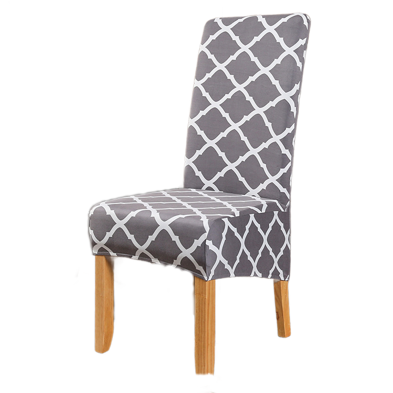 High Back Chair Covers -Light Grey And White | Shop Today. Get it ...
