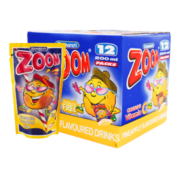 Zoom Pineapple Juice Pouches - Box of 12 | Shop Today. Get it Tomorrow ...