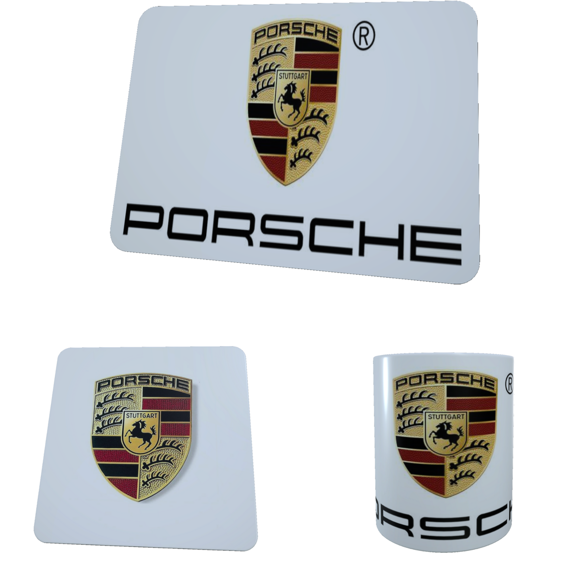Porsche - Logo - Coffee Mug, Coaster, and Mouse Pad | Shop Today. Get ...