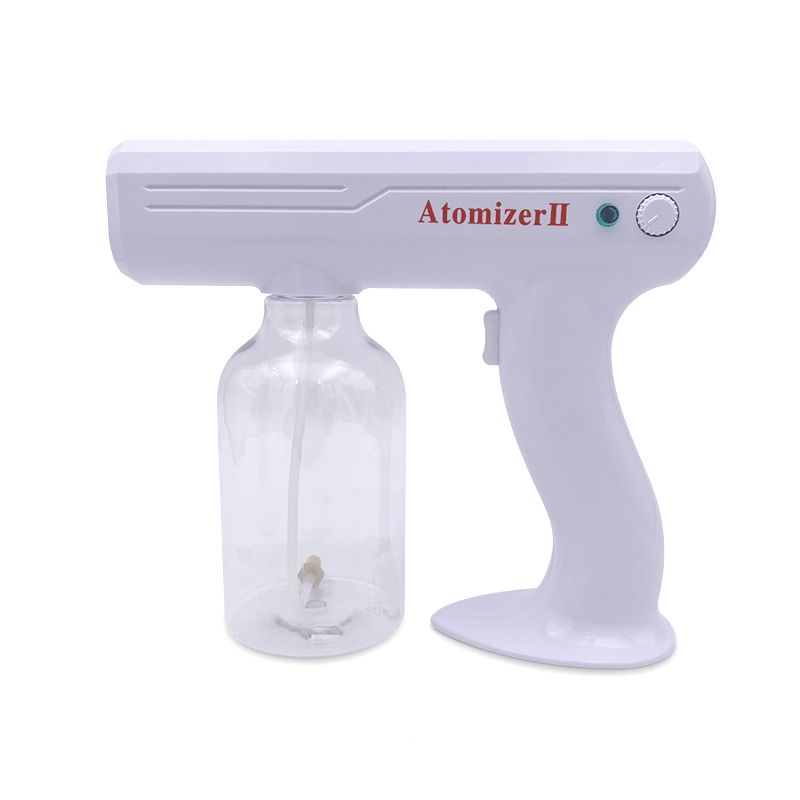 GagaFast Rechargeable Disinfectant Nano Mist Spray Gun Blue Light ...