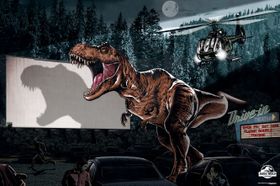 Jurassic World : Dominion - Drive-In Poster | Shop Today. Get it ...