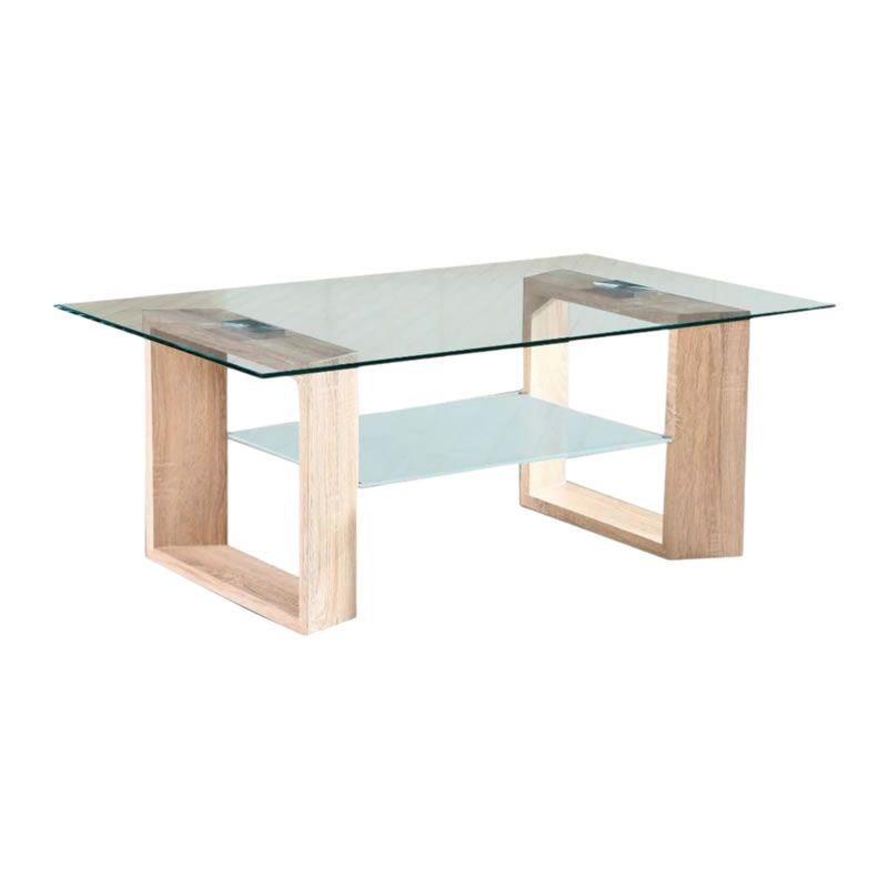 Rectangular Glass Coffee Table CT-568 | Shop Today. Get it Tomorrow ...