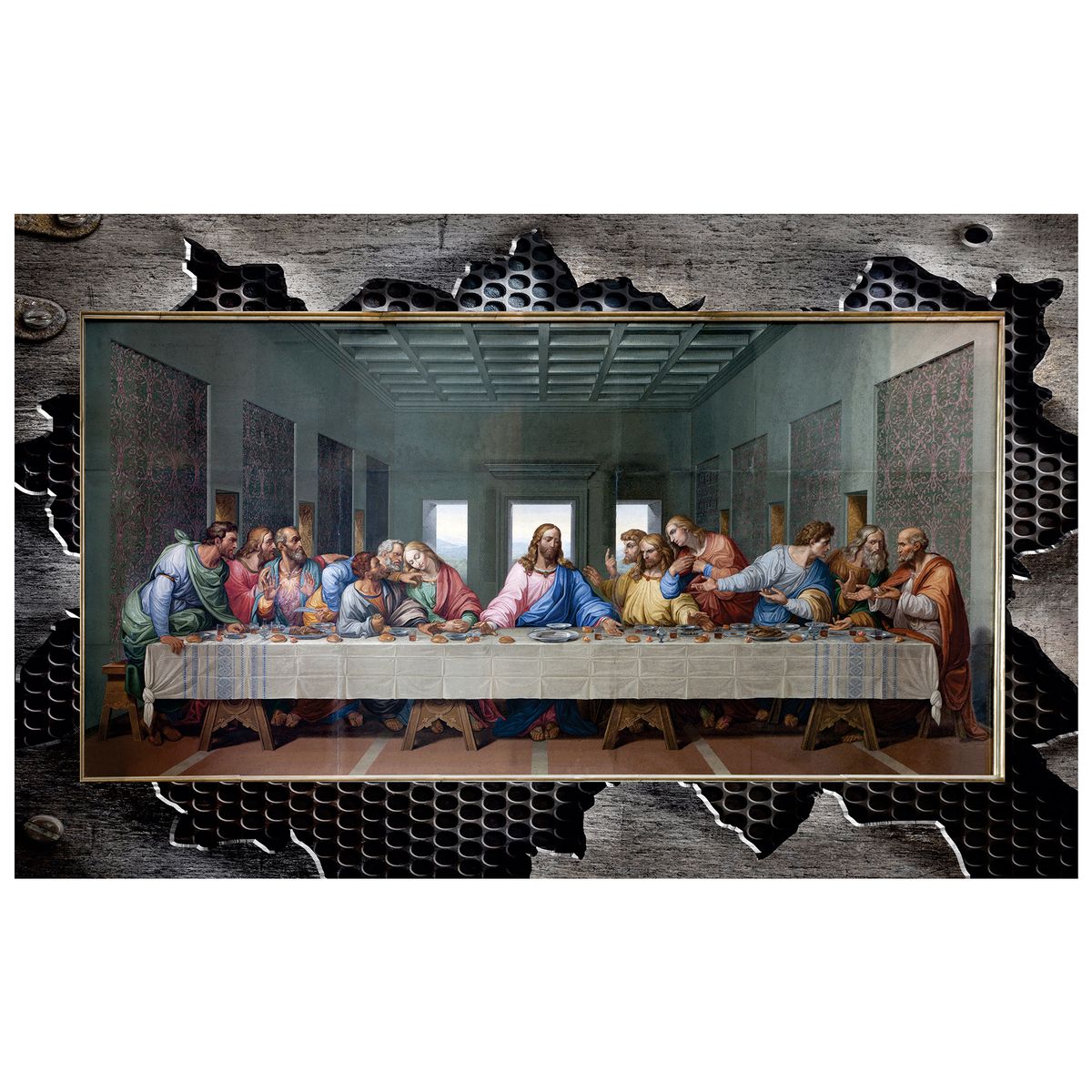 The Last Supper Rectangle Tablecloth | Shop Today. Get it Tomorrow ...