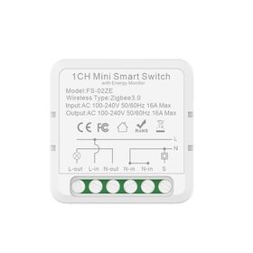 Smart Relay, Smart Switch, 16A, Wi-Fi Remote Control, Timer Function ...