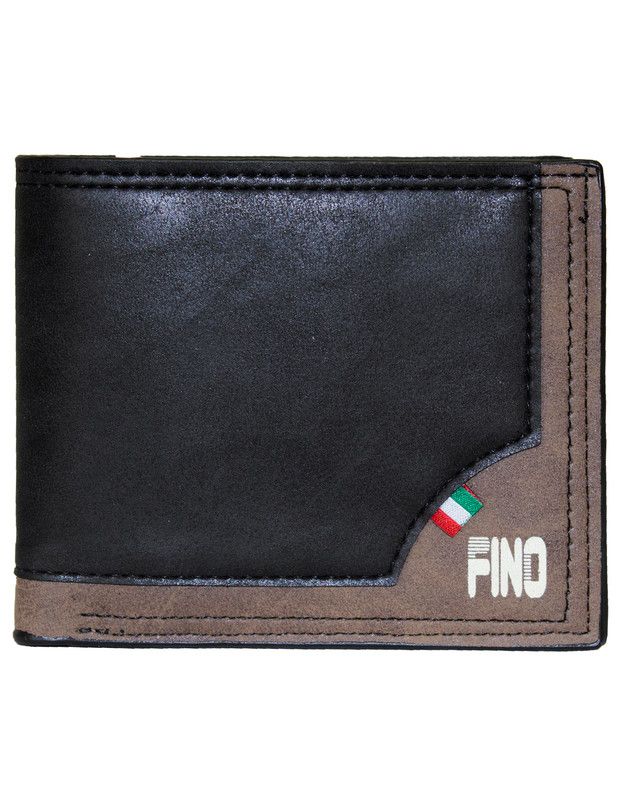 Fino SK-LS099 Faux Leather Italy Logo & Layer Design Card Wallet with ...