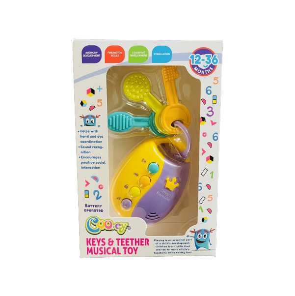 Battery Operated Baby Keys & Teether Musical Toy | Shop Today. Get it ...