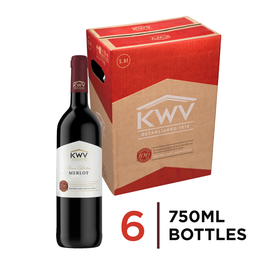 KWV Merlot Wine 6 x 750ml | Shop Today. Get it Tomorrow! | takealot.com