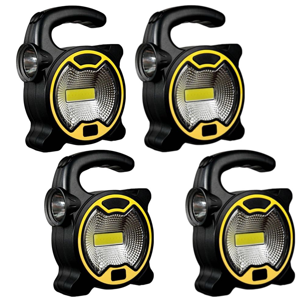 Camping Home Emergency Portable LED Work Cob Light Set of 4 | Shop ...