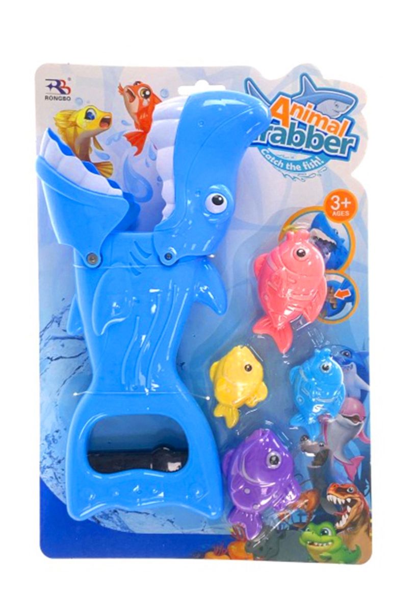 Shark Bath Toy Animal Grabber with 4 Fish to Catch | Shop Today. Get it ...