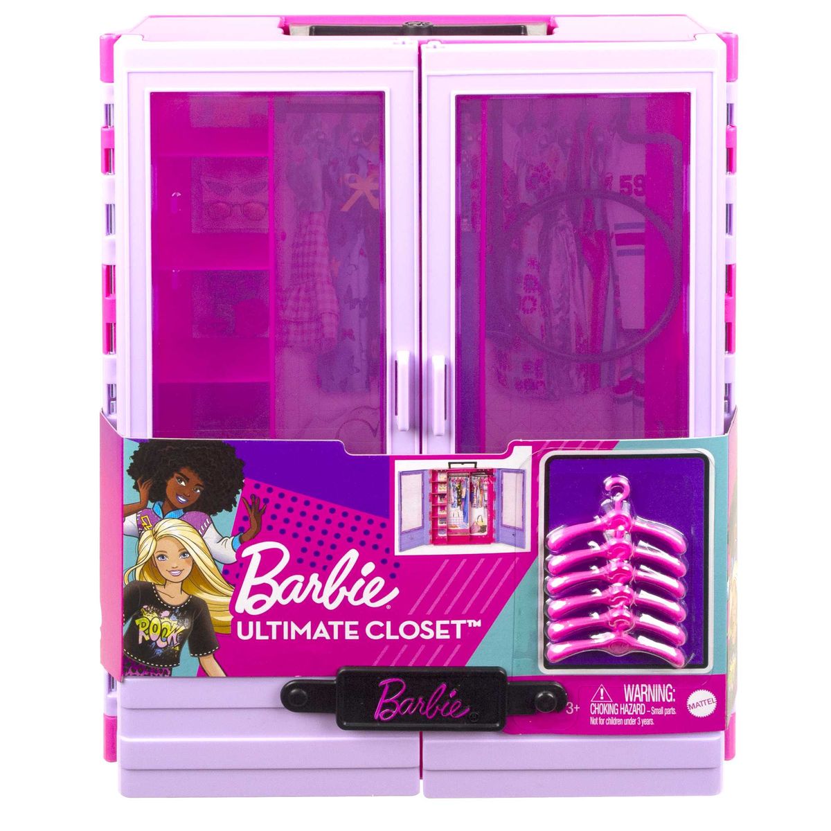 Barbie Fashionistas Ultimate Closet Accessory, 6 Hangers | Shop Today ... Barbie Fashionistas Ultimate Closet Accessory, 6 Hangers | Shop Today ...