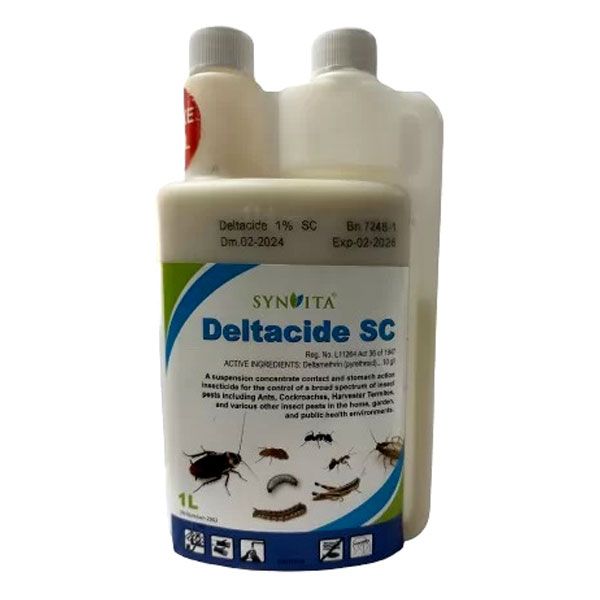Synvita Deltacide SC Cockroach & Ant Pest Control Pesticide - 1 Litre ...