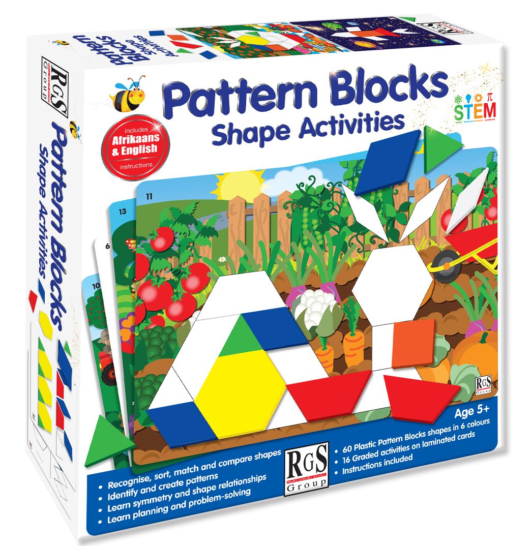 RGS Group Pattern Blocks with Cards | Shop Today. Get it Tomorrow! | takealot.com