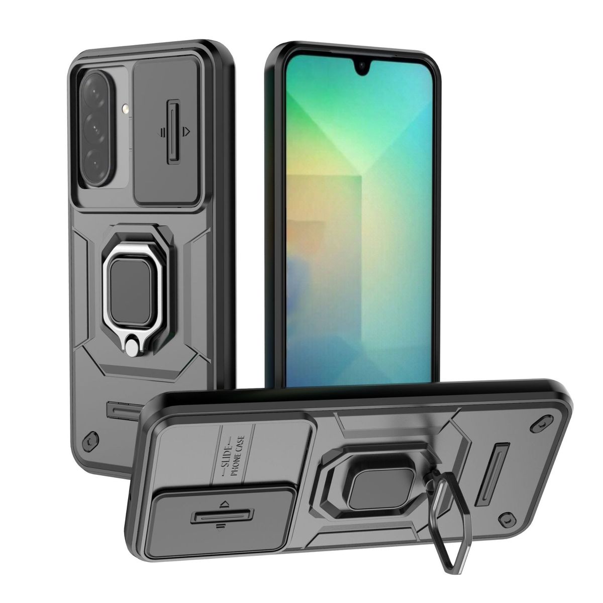 Phone Case Compatible With Galaxy A36 5G Window Pushing Ring Case ...