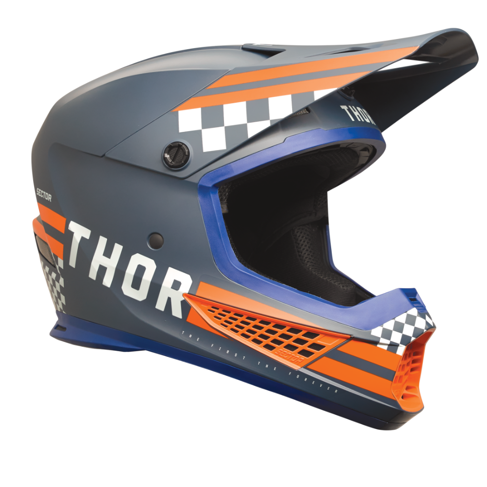 Thor Sector 2 Combat Midnight/Orange Helmet | Shop Today. Get it ...