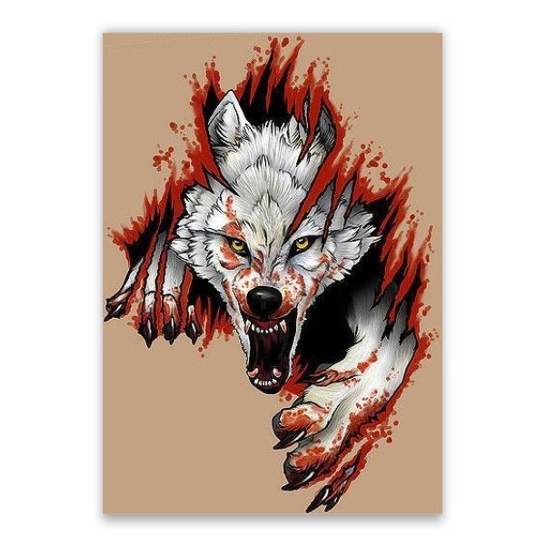 Vicious Wolf Poster - A1 | Shop Today. Get it Tomorrow! | takealot.com