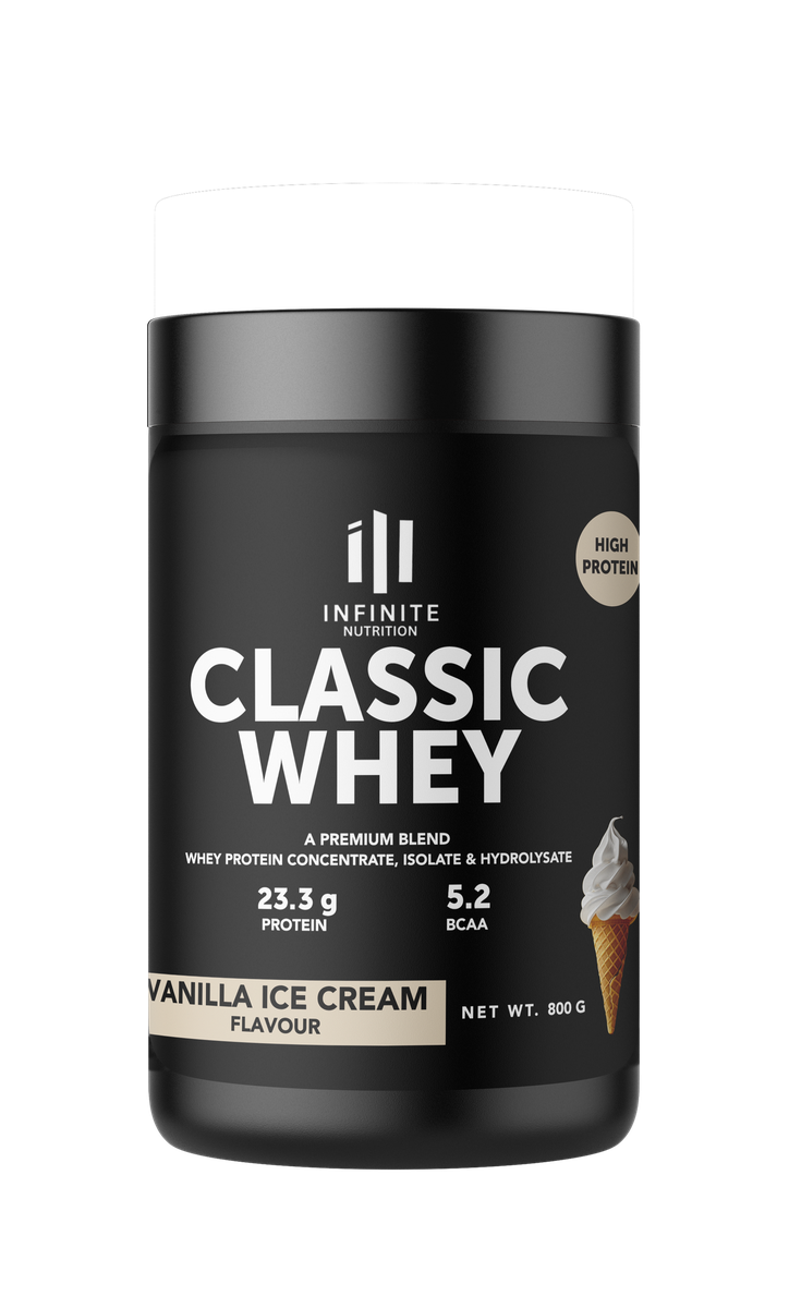 Infinite Nutrition Classic Whey Protein - Vanilla Ice Cream Flavour ...