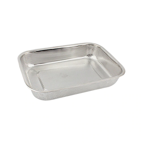 Stainless Steel Sink Colander Rectangular Drain Strainer | Shop Today ...