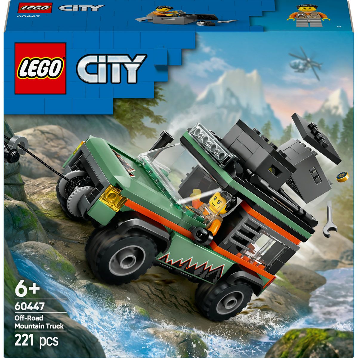 LEGO® City Off-Road 4x4 Mountain Truck Adventure Toy 60447 | Shop Today ...