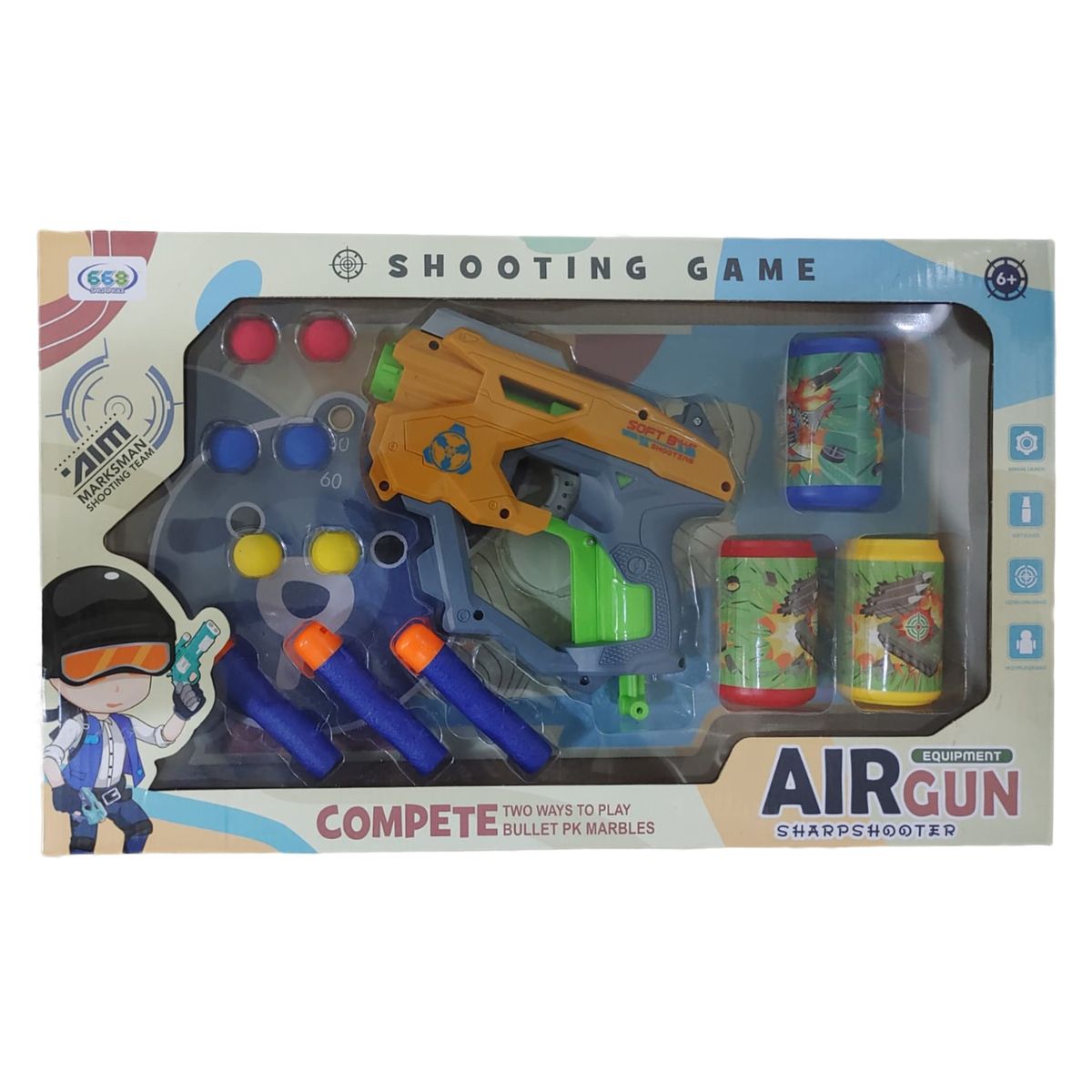 Safe and Exciting Soft Bullet Toy Gun Set | Shop Today. Get it Tomorrow ...