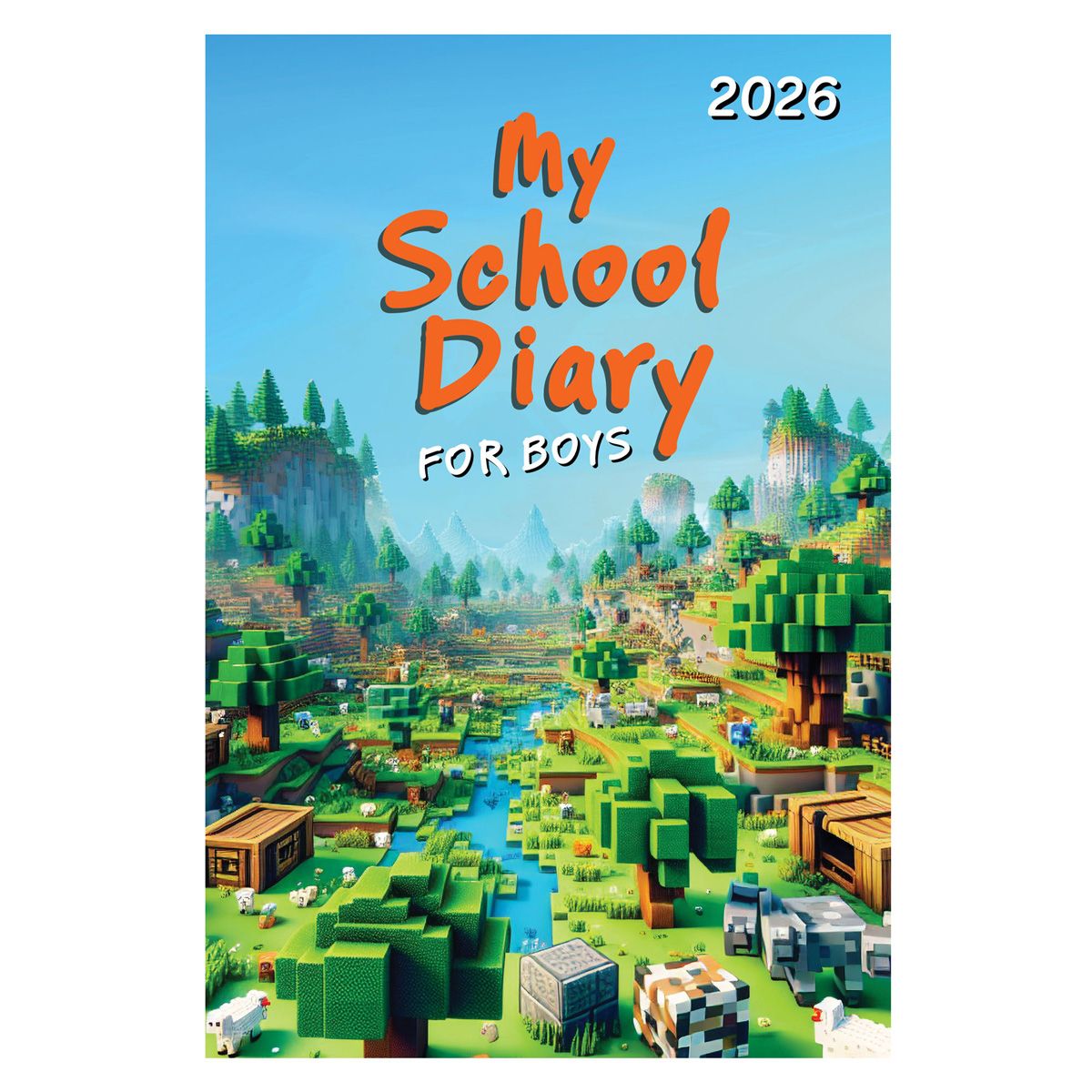 2026 School Diary for Boys, Paperback | Shop Today. Get it Tomorrow ...
