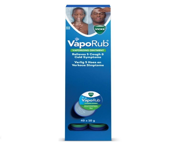 Vicks VapoRub Vaporizing Ointment Pack of 40 (10g) | Shop Today. Get it ...