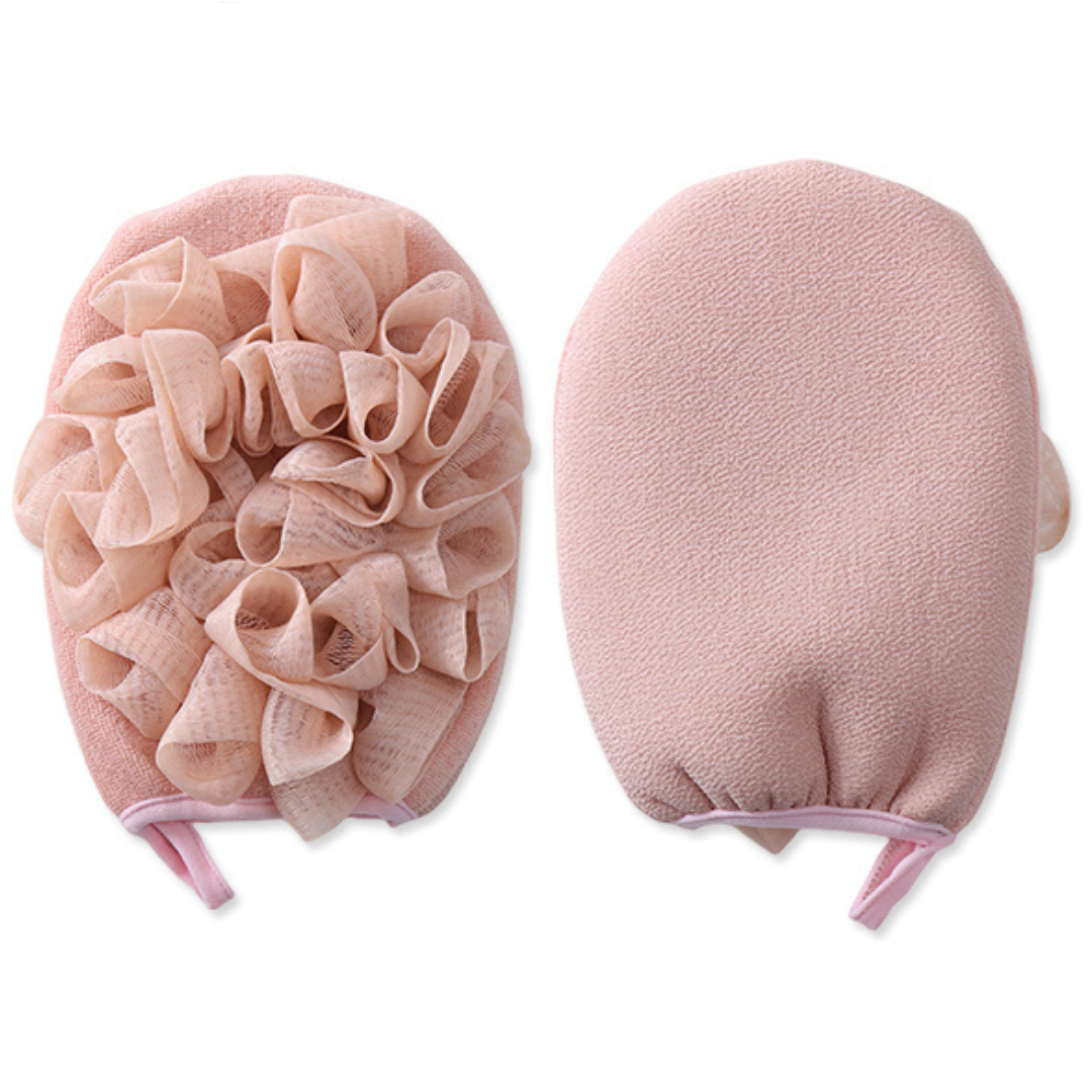 MsGlitz Bath Sponge & Shower Loofah - Body Cleansing Moroccan Kessa ...