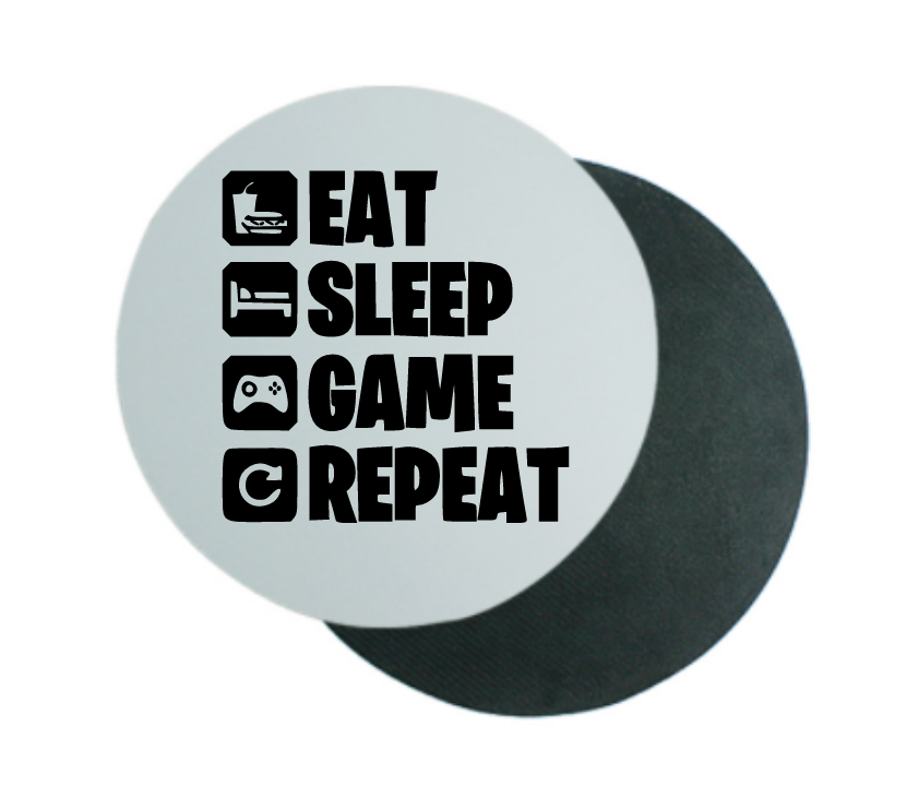 Eat Sleep Game Repeat" Gaming Mouse Pad - Enhance Your Gaming ...