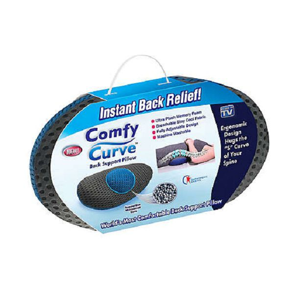 Back And Lumbar Support Pillow Relieve Back Pain Shop Today Get It