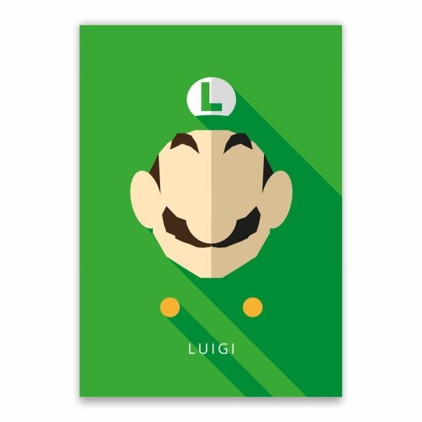 Luigi Poster - A1 | Shop Today. Get it Tomorrow! | takealot.com
