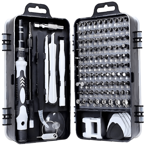 115 In 1 Maintenance Tool Kit Multi-Function Vanadium Steel Screwdriver Set | Shop Today. Get it ...