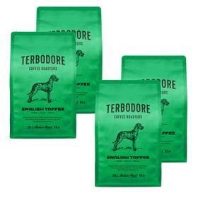 Terbodore English Toffee Filter Coffee Bundle - 4 x 250g | Shop Today ...