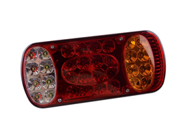 12V Caravan Truck Trailer LED Tail Light Indicator Rear Turn Signal ...