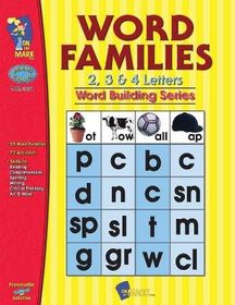 Word Families: 2, 3 & 4 Letters, Grades 1-3 | Shop Today. Get it ...