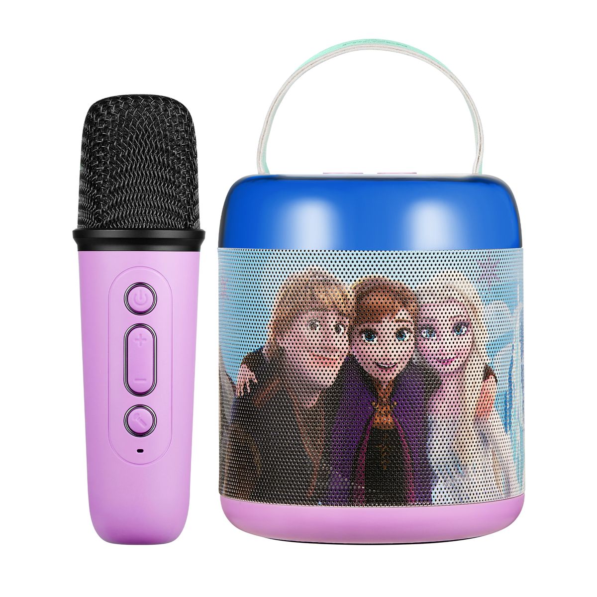 Disney Frozen Cylinder Karaoke Machine with BT Mic | Shop Today. Get it ...