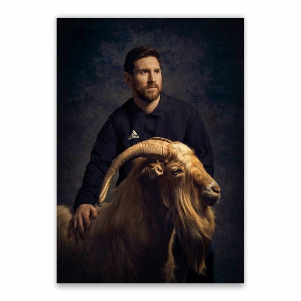 Messi the GOAT Poster - A1 | Shop Today. Get it Tomorrow! | takealot.com