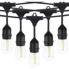 20m Solar Outdoor Waterproof String Hanging Light with 20 Removable ...