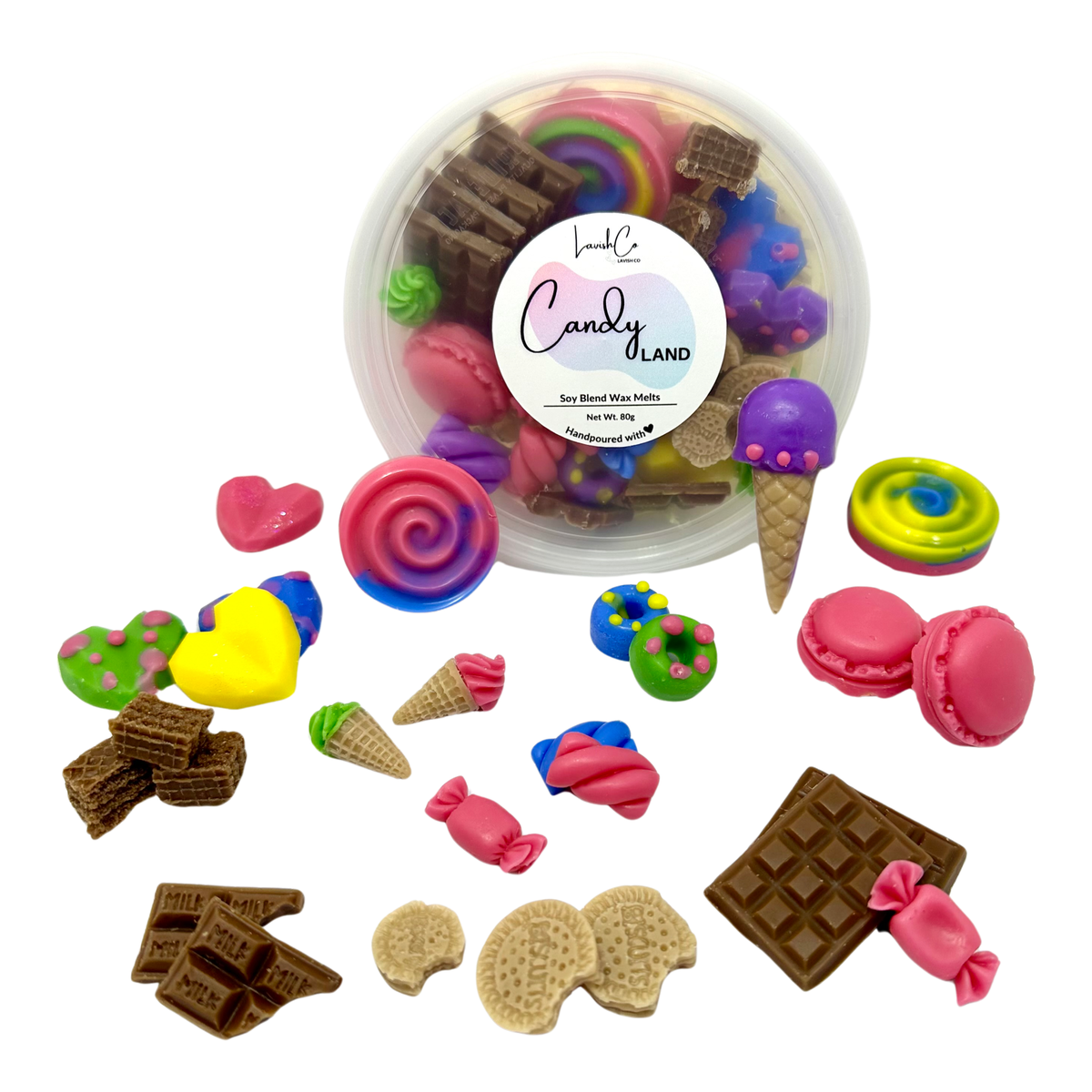 Wax Melts - Candy Land - Soy Blend - 80g | Shop Today. Get it Tomorrow ...