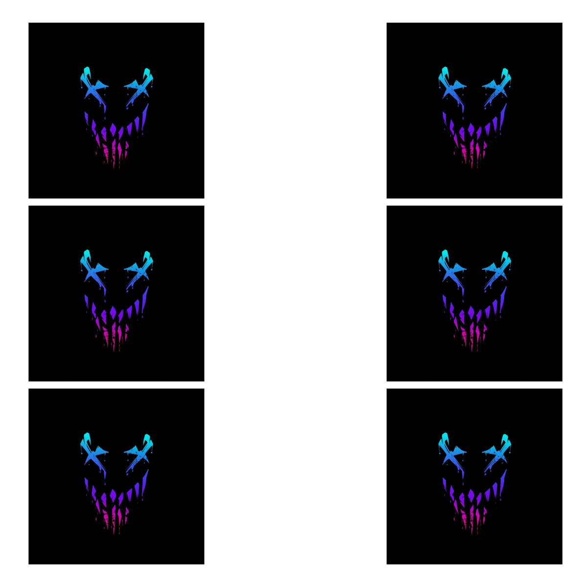 Ghost Face Coaster Set | Shop Today. Get it Tomorrow! | takealot.com