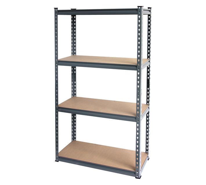 4 Tier Metal Shelf - Grey/Brown | Shop Today. Get it Tomorrow ...
