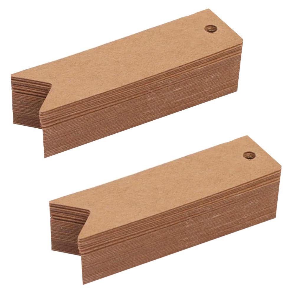 Craft DIY Decorative Cardboard Labelling Gift Tag Set of 100 (7cm ...