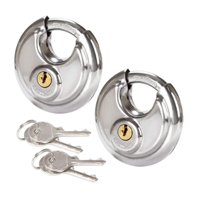 2 x Padlock Diskus Type - 70mm Pad Lock | Shop Today. Get it Tomorrow ...