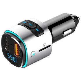 Colorful ambient light car plug-in MP3 player bluetooth receiver | Shop ...